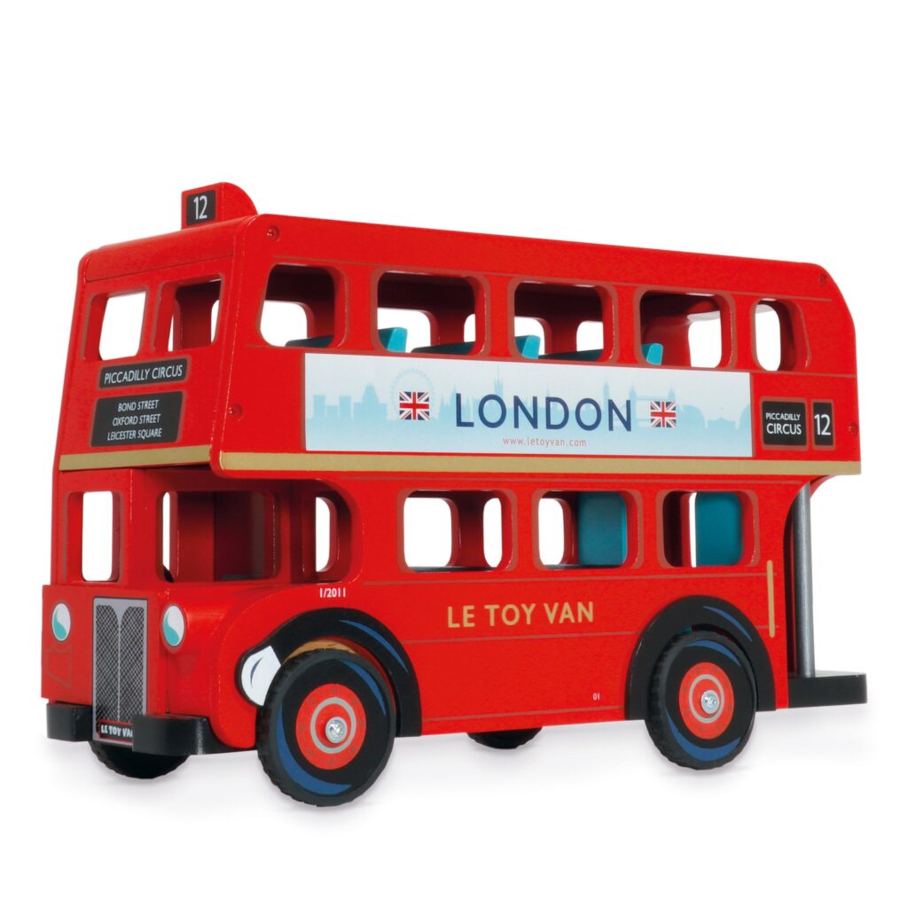 Le Toy Van Wooden London Bus with Driver